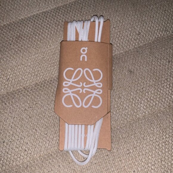 Loewe | Shoes | On X Loewe White Shoelaces With Tag Ntw Shoelace ...